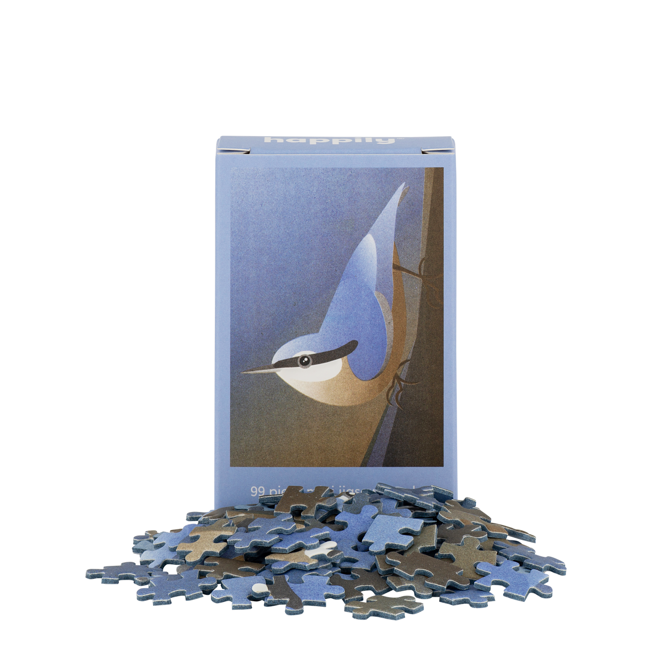Nut Hatch - 99 Piece Mini Jigsaw Puzzle – Happily Puzzles