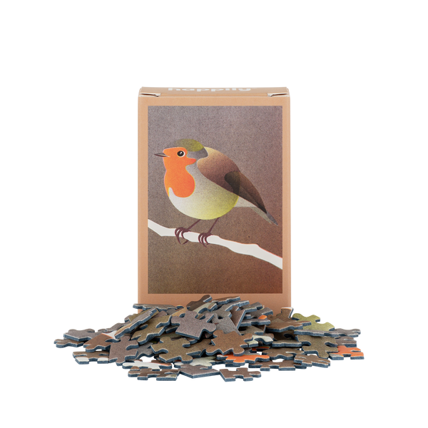 Robin - 99 Piece Mini Jigsaw Puzzle – Happily Puzzles
