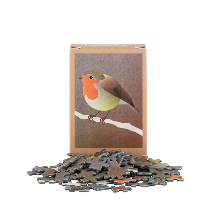 Robin - 99 Piece Mini Jigsaw Puzzle – Happily Puzzles