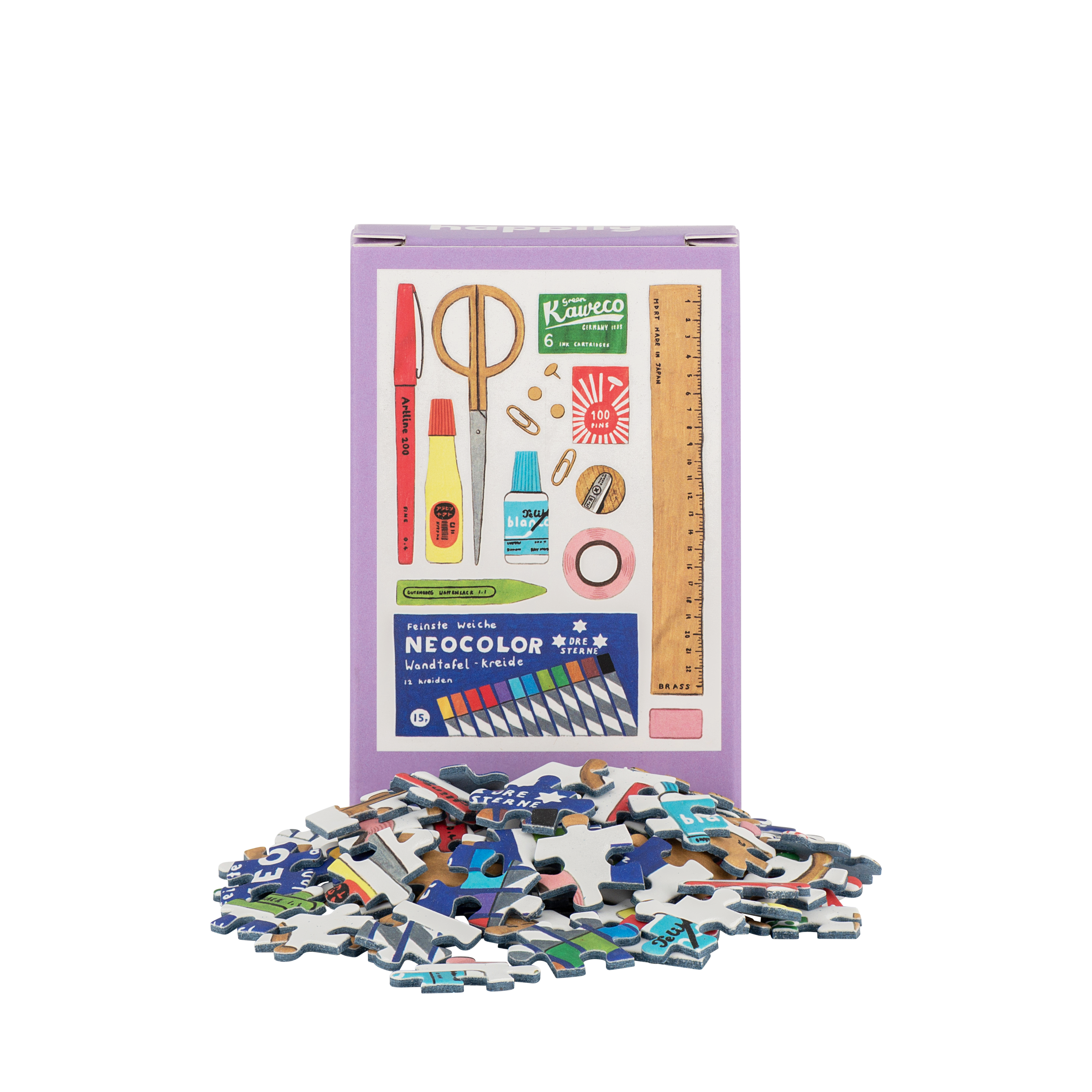 Stationery - 99 Piece Mini Jigsaw Puzzle – Happily Puzzles